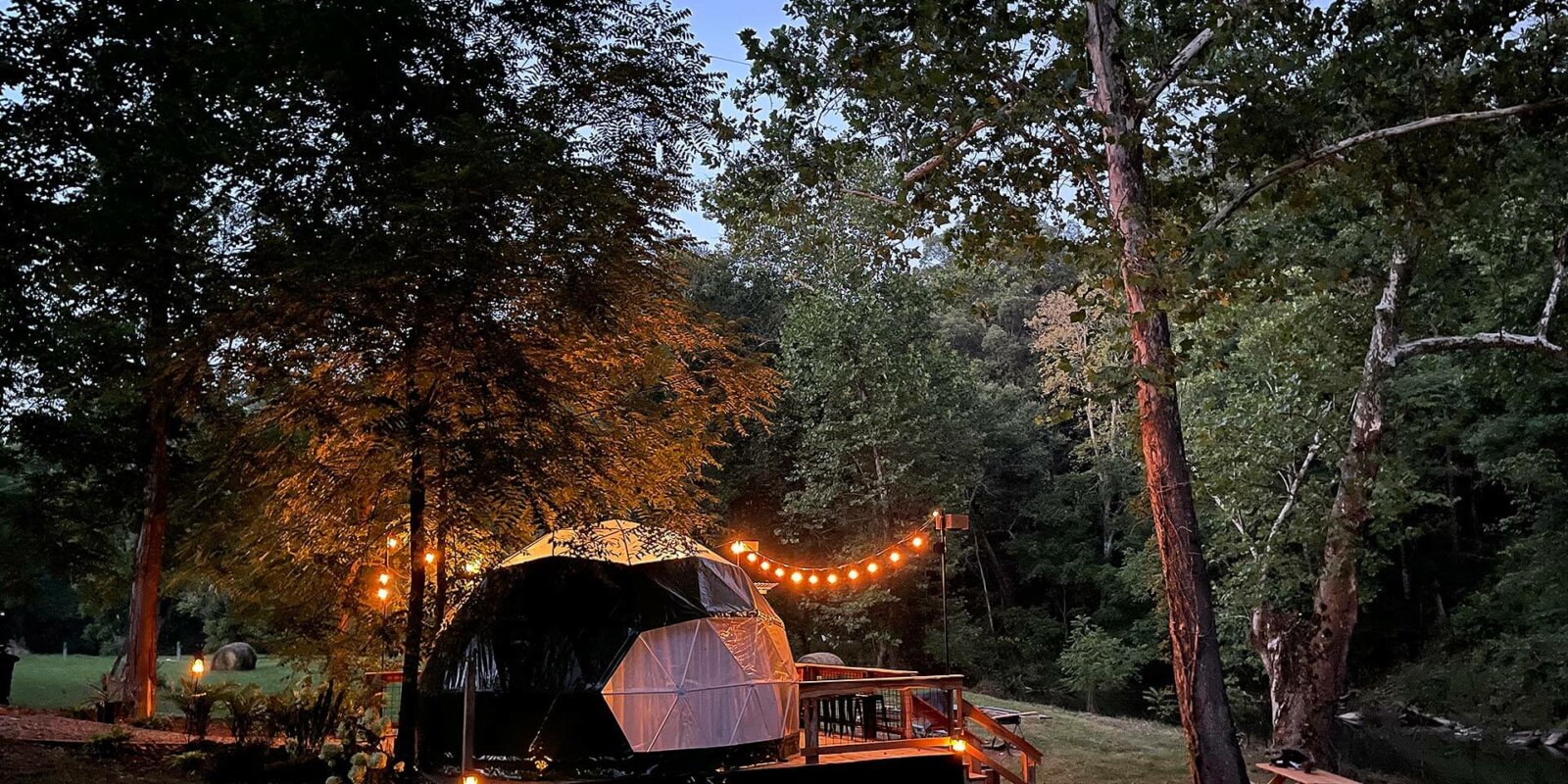 Home ~ WV Glamping Domes