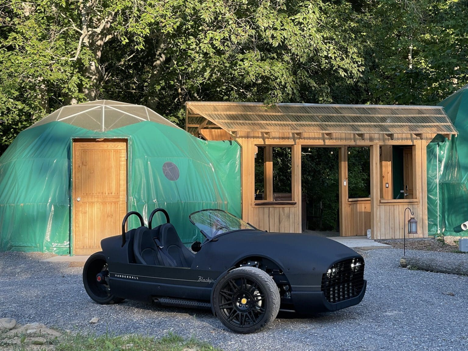 WV Convertible Roadster Rental ~ WV Glamping Domes